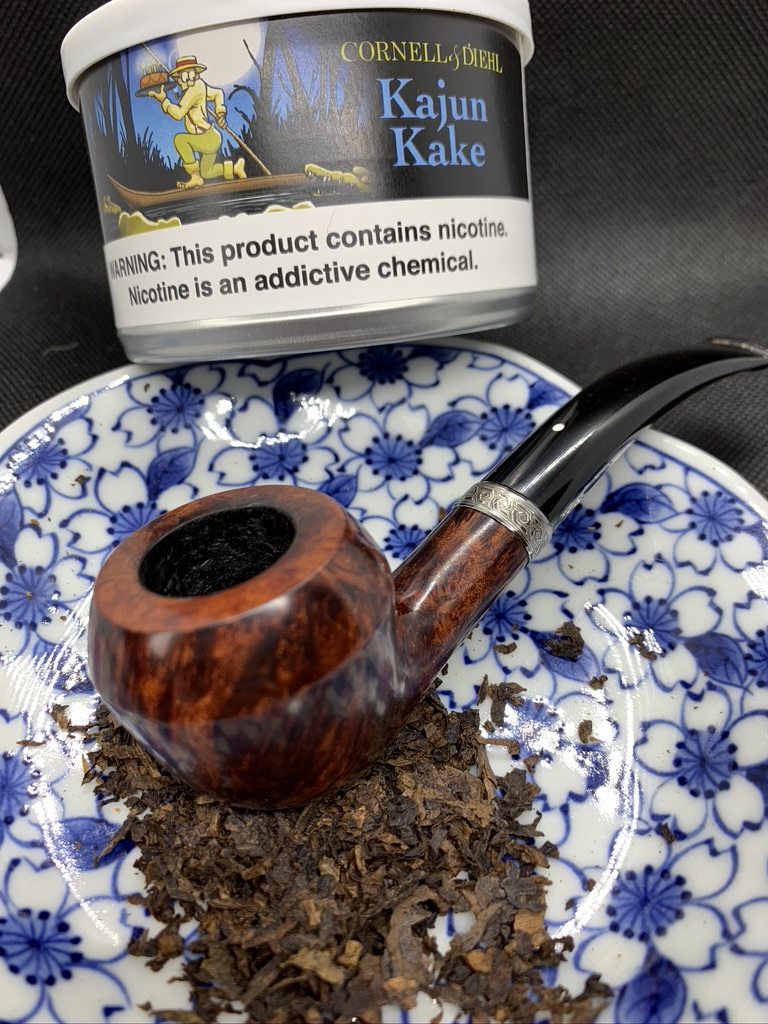 DUNHILL 1920’s ART DECO PIPE SET With Kajun Kake – 吹奏我人生